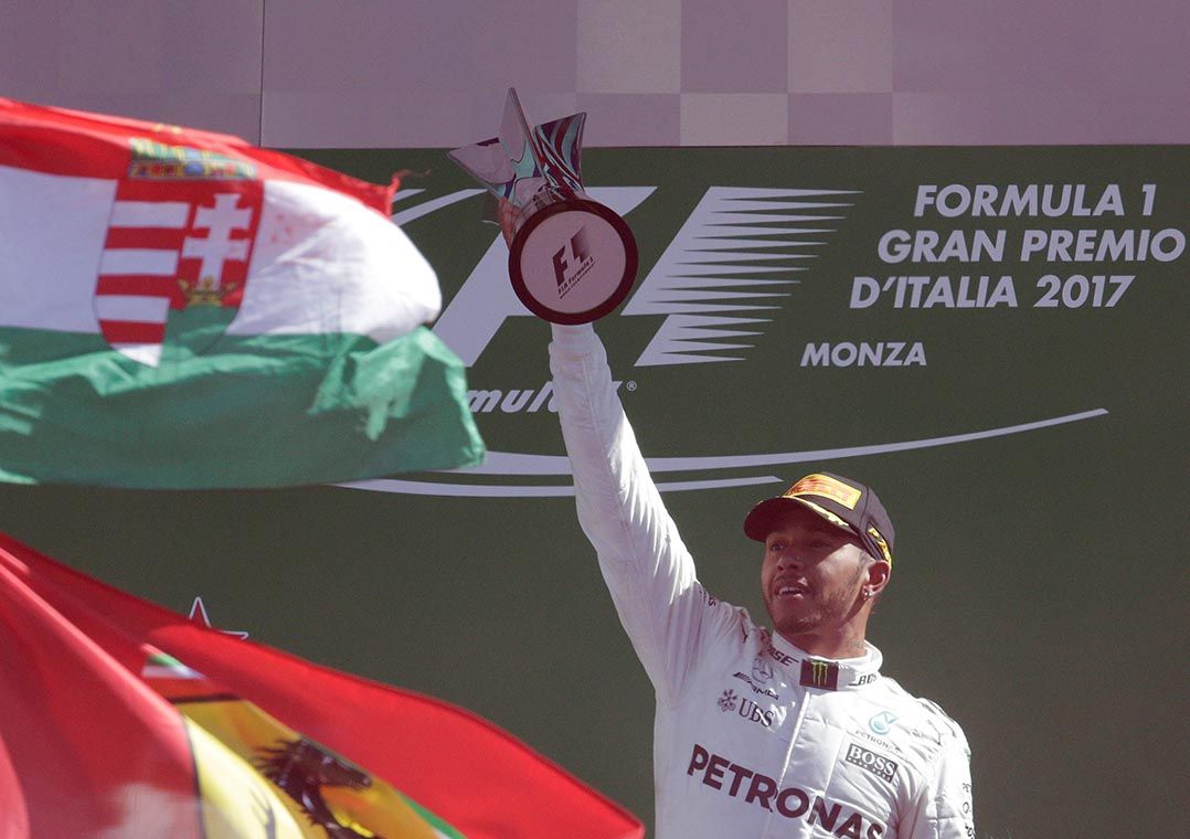 F1: Hamilton vence em Monza e assume liderança